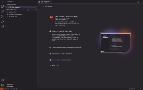 GitLab 15.7 開始 Beta 測試用 VS Code 取代舊有的 Web IDE - 和艦長一起30天玩轉GitLab
