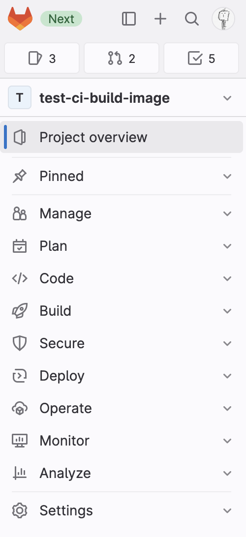 GitLab 16 新 UI 介面測試中！ - 和艦長一起30天玩轉GitLab