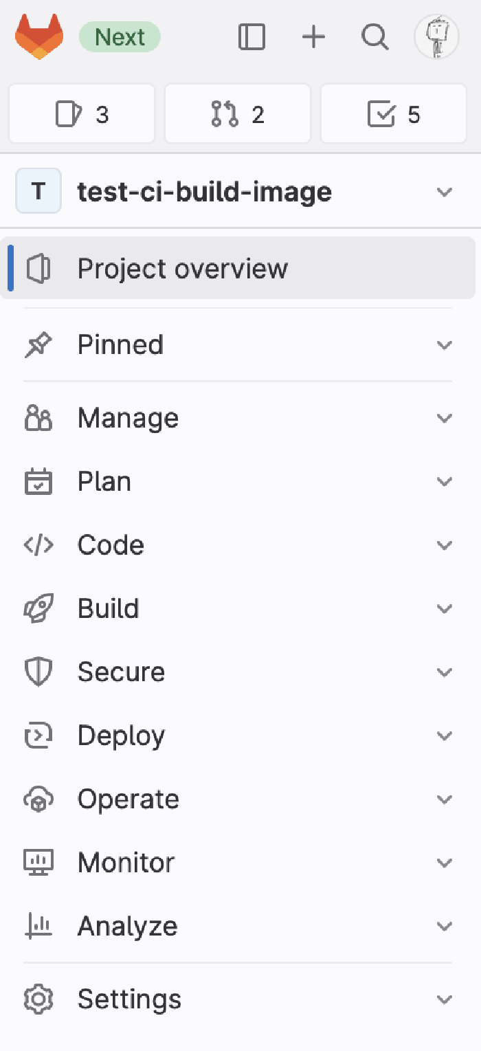 GitLab 16 新 UI 介面測試中！ - 和艦長一起30天玩轉GitLab