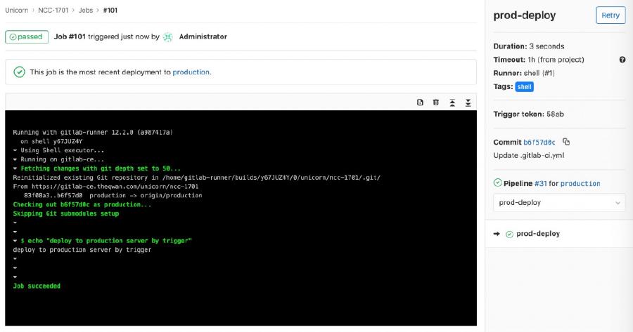 GitLab CI 之 CI trigger、API 與 ChatOps - 和艦長一起30天玩轉GitLab